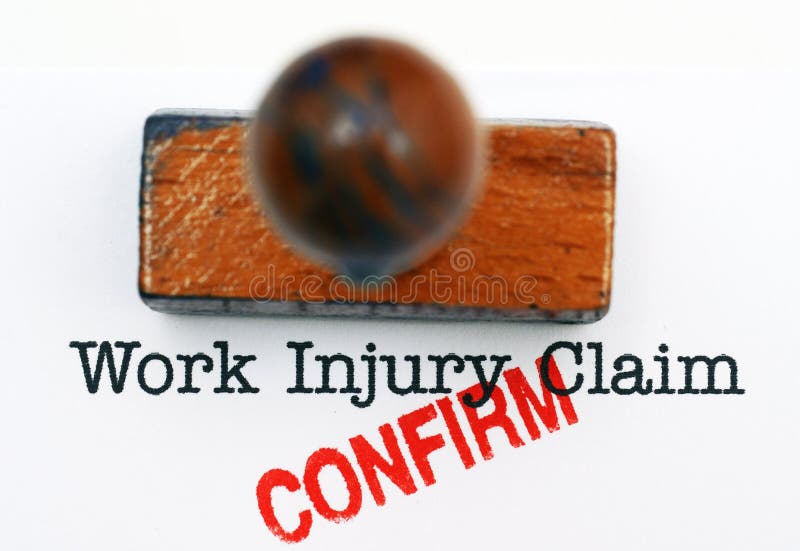 Work Injury Claim - Approved Stock Image - Image of medical, accident ...