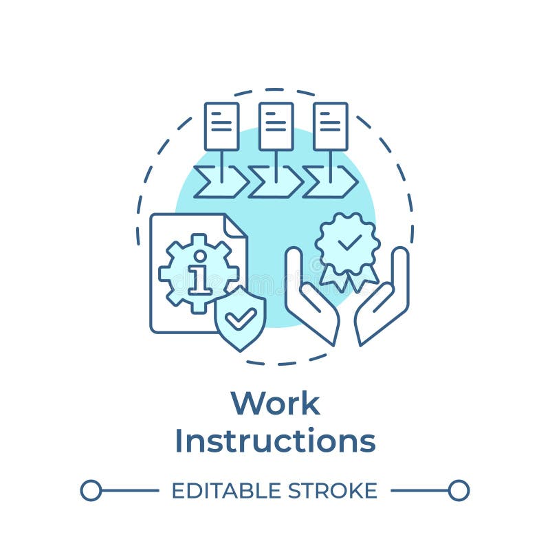 Work Instructions Stock Illustrations – 4,297 Work Instructions Stock ...