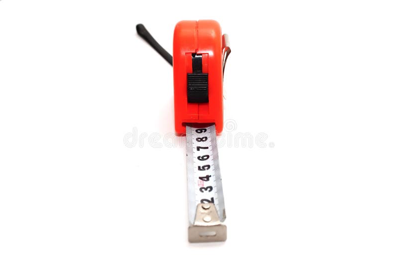 Work Instrument of Measurement on White Stock Image - Image of copy ...