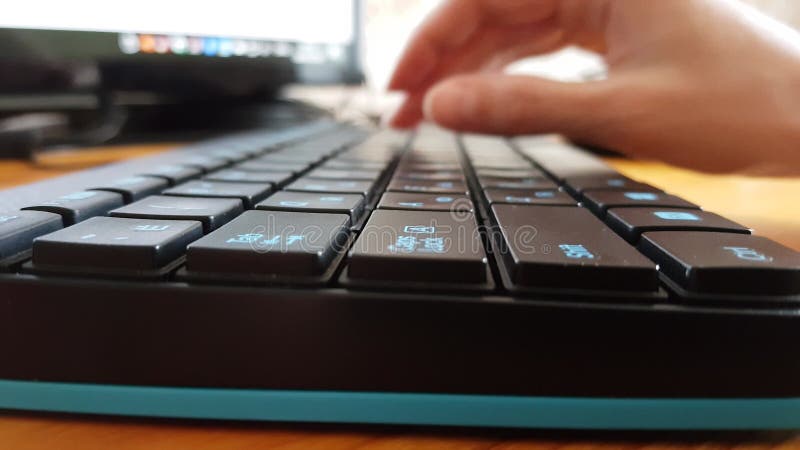 Keyboard, Mouse and Gamer Hands for Video Game on Pc Desk, Futuristic ...