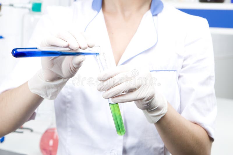 Work in Lab with equipment stock image. Image of interior - 100682823