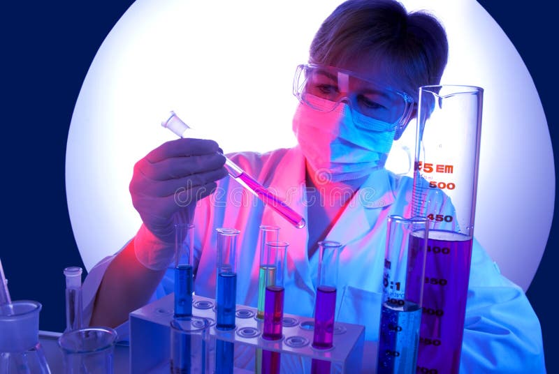Work in the laboratory stock photo. Image of biological - 5343614