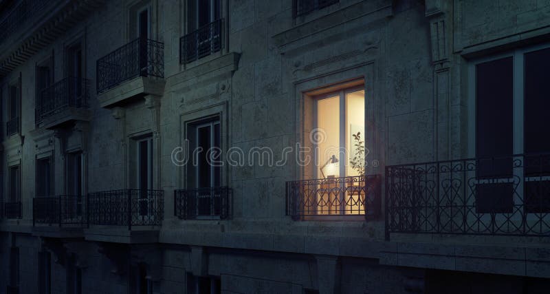 Night building stock photo. Image of lights, metallic - 2962636