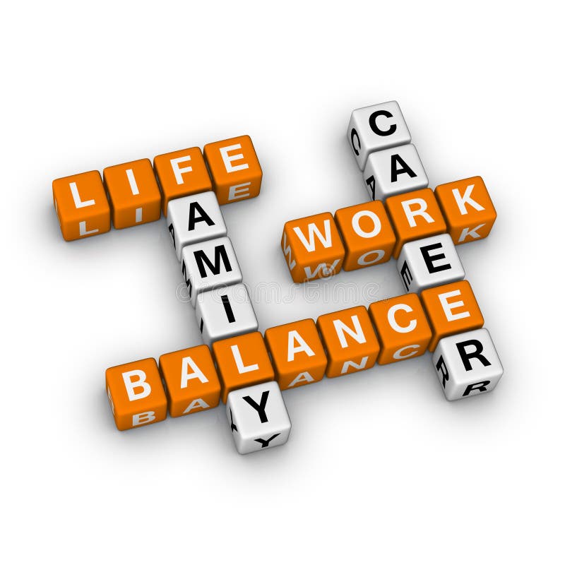 Free Work Life Balance Clipart