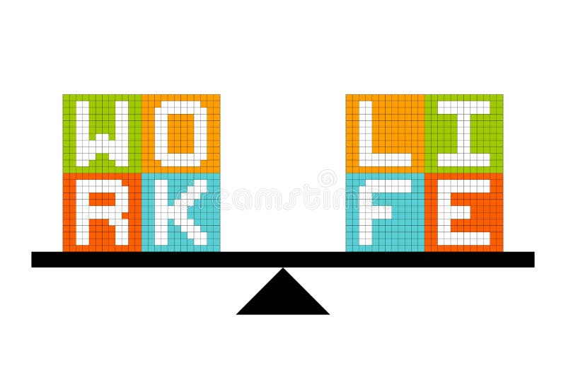 Work Life Balance Stock Illustrations – 8,388 Work Life Balance Stock ...