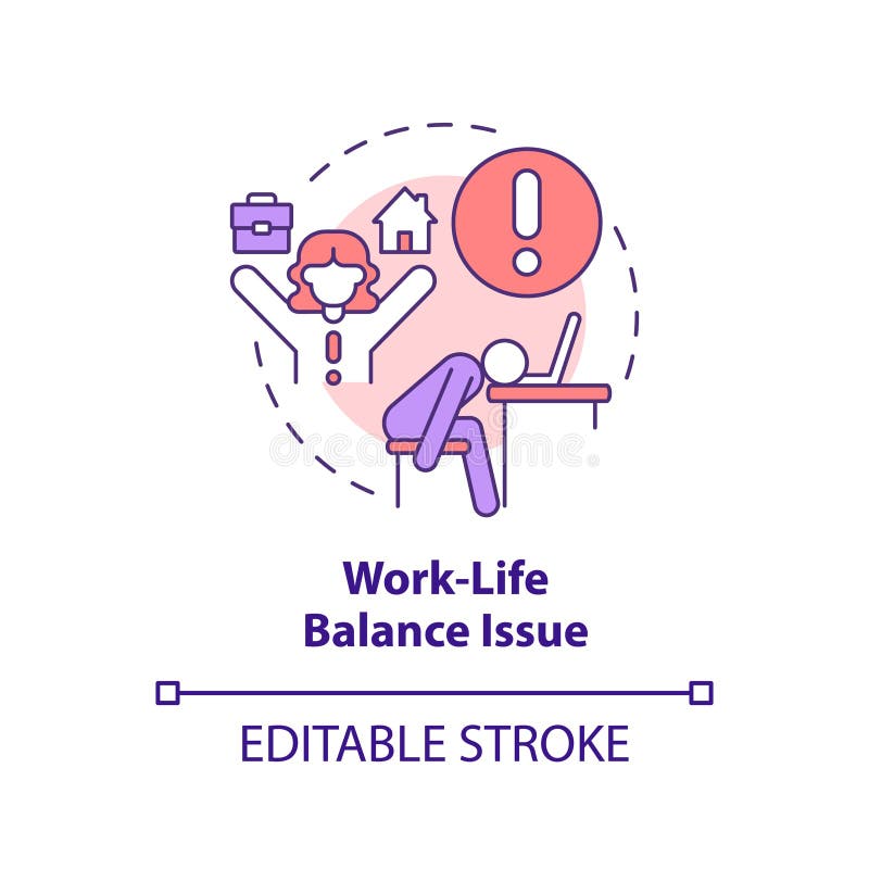 Work Life Balance Pictogram Stock Illustrations – 213 Work Life Balance ...