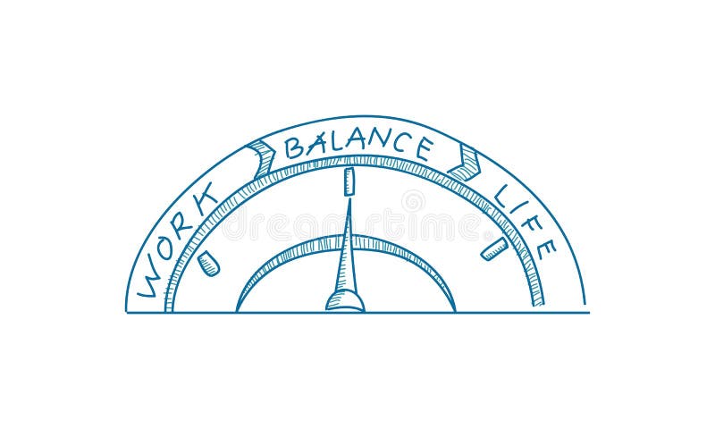 Work Life Balance Icon Stock Illustrations – 2,468 Work Life Balance ...