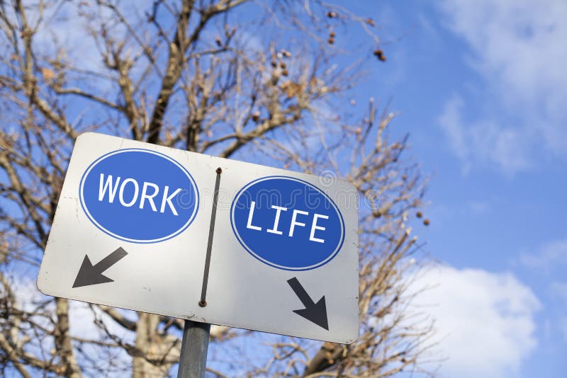 Work or Life Choice stock image. Image of difference - 41819747