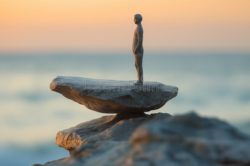 Work-Life Harmony: Balancing Act. Business Concept. Stock Photo - Image ...