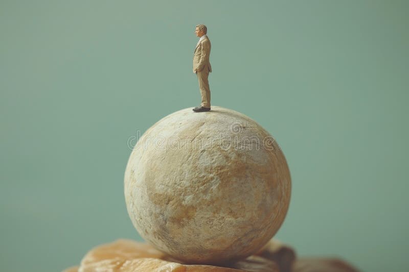 Work-Life Harmony: Balancing Act. Business Concept. Stock Image - Image ...