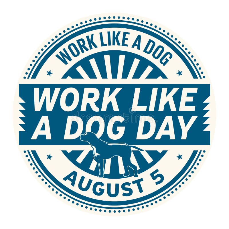 Work Like Dog Stock Illustrations – 77 Work Like Dog Stock ...