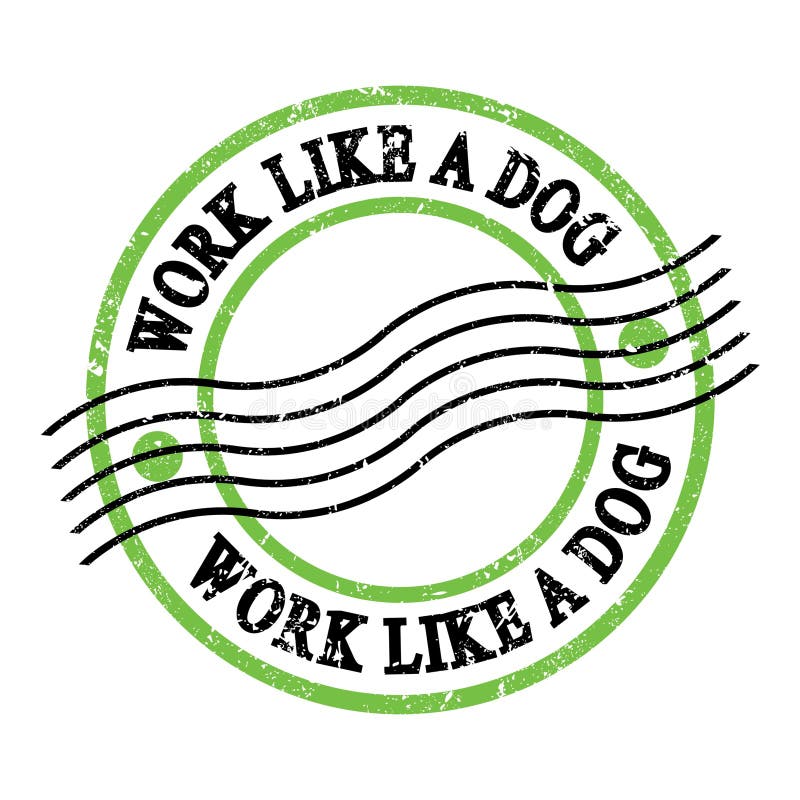 Work Like Dog Stock Illustrations – 77 Work Like Dog Stock ...
