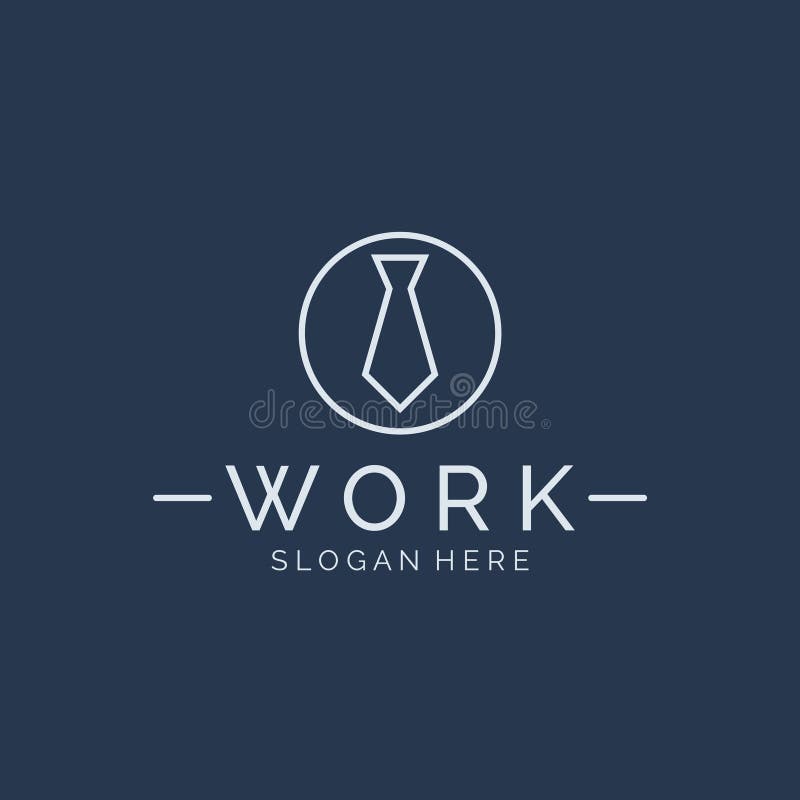 Work logo templates stock vector. Illustration of connection - 326120359