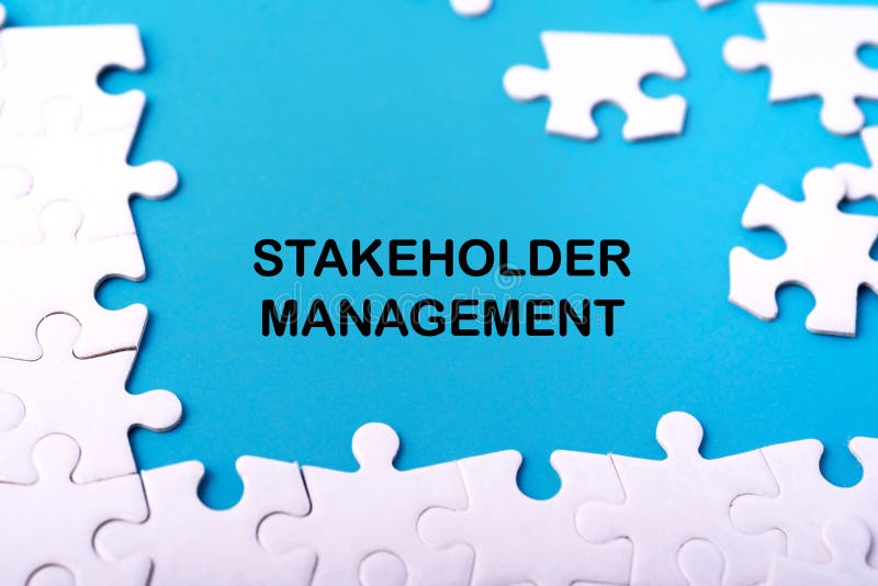 Work and Management Concept. Handling Stakeholders Topic. Stock Photo ...