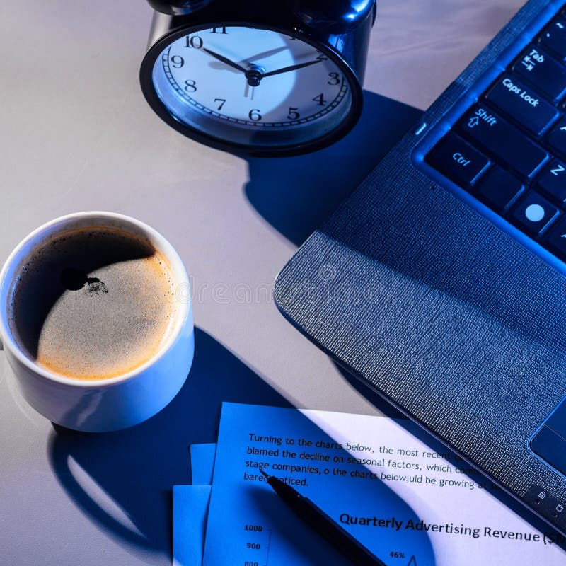 Work at night stock image. Image of life, contemporary - 28024135