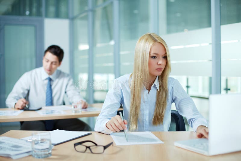 Intellectual work stock photo. Image of parenting, holding - 8849172