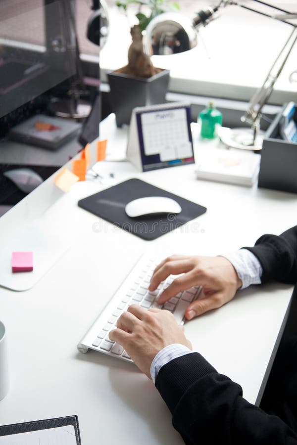 Work at office stock image. Image of young, desk, office - 31407893