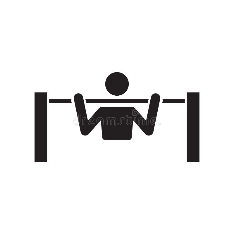 Work Out Vector Icon Logo Design Stock Vector - Illustration of graphic ...