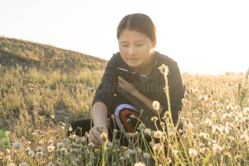 Work Outside the Office, Where You Can Work Stock Image - Image of ...