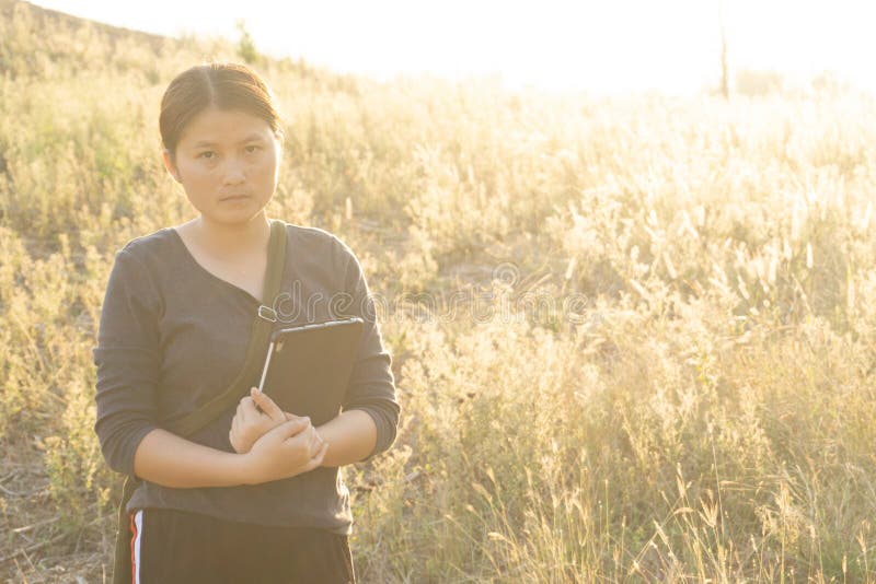 Work Outside the Office, Where You Can Work Stock Image - Image of ...