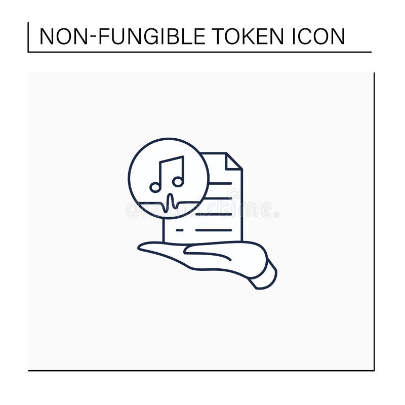 Work ownership flat icon stock vector. Illustration of intellectual ...