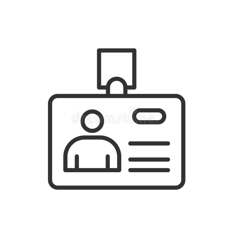 Employee Badge Icon Stock Illustrations – 8,092 Employee Badge Icon ...
