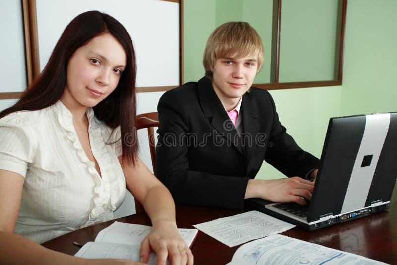 Work people stock image. Image of attractive, conversation - 4629041