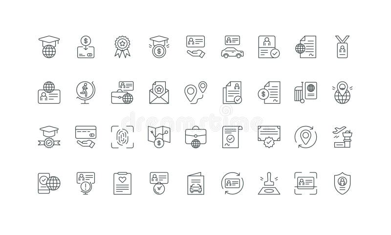 Permit Certificate Stock Illustrations – 1,756 Permit Certificate Stock ...