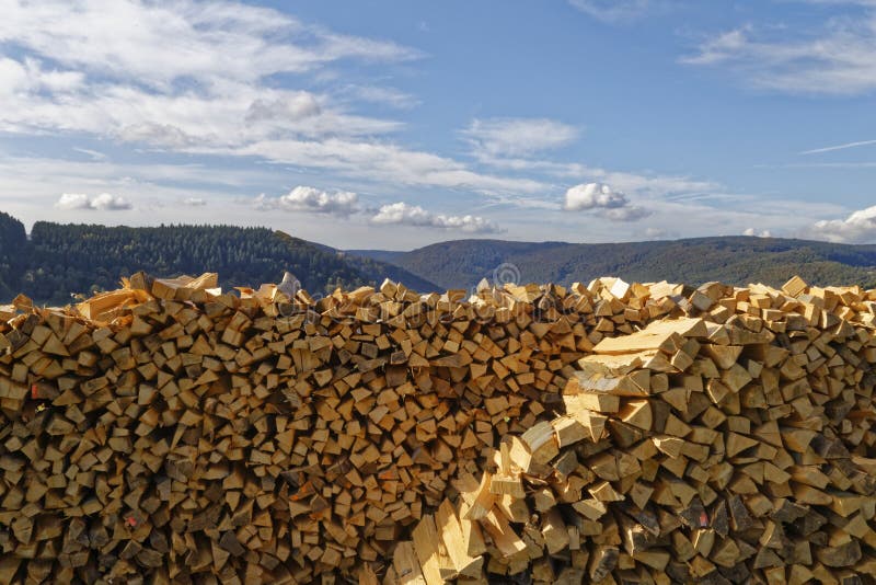 Firewood stock photo. Image of hills, leaves, place - 101305510