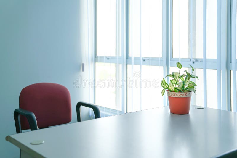 Work Place or Office Room, Simple Look Stock Photo - Image of decor ...