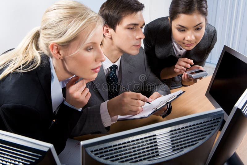Work planning stock photo. Image of occupation, corporate - 17115876