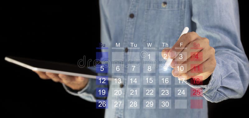 Work Planning Management Concept Time Allocation, Work Period ...