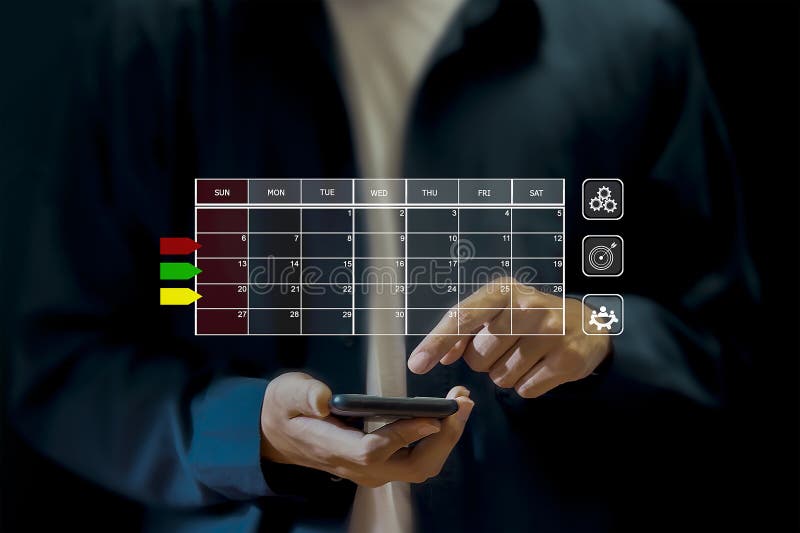 Work Planning Management Concept Time Allocation, Work Period ...