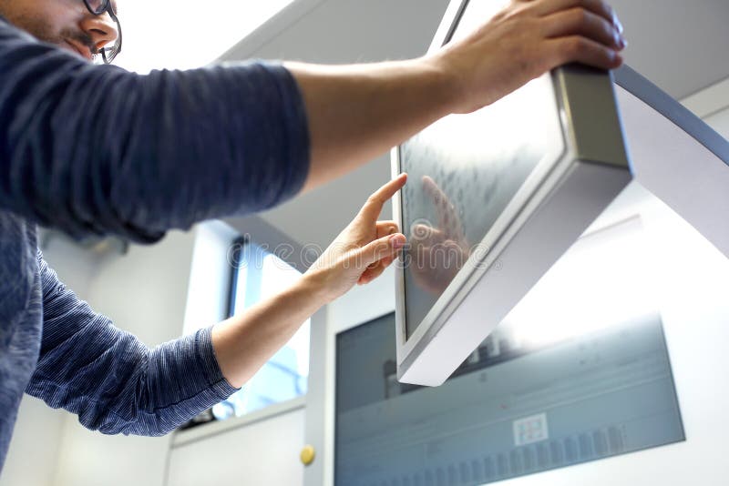 Printer. the Printer Supports the Control Panel, Supervises the ...