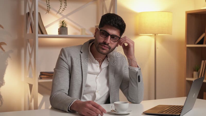 Work Problem Tired Man Displeased Situation Stock Footage - Video of ...