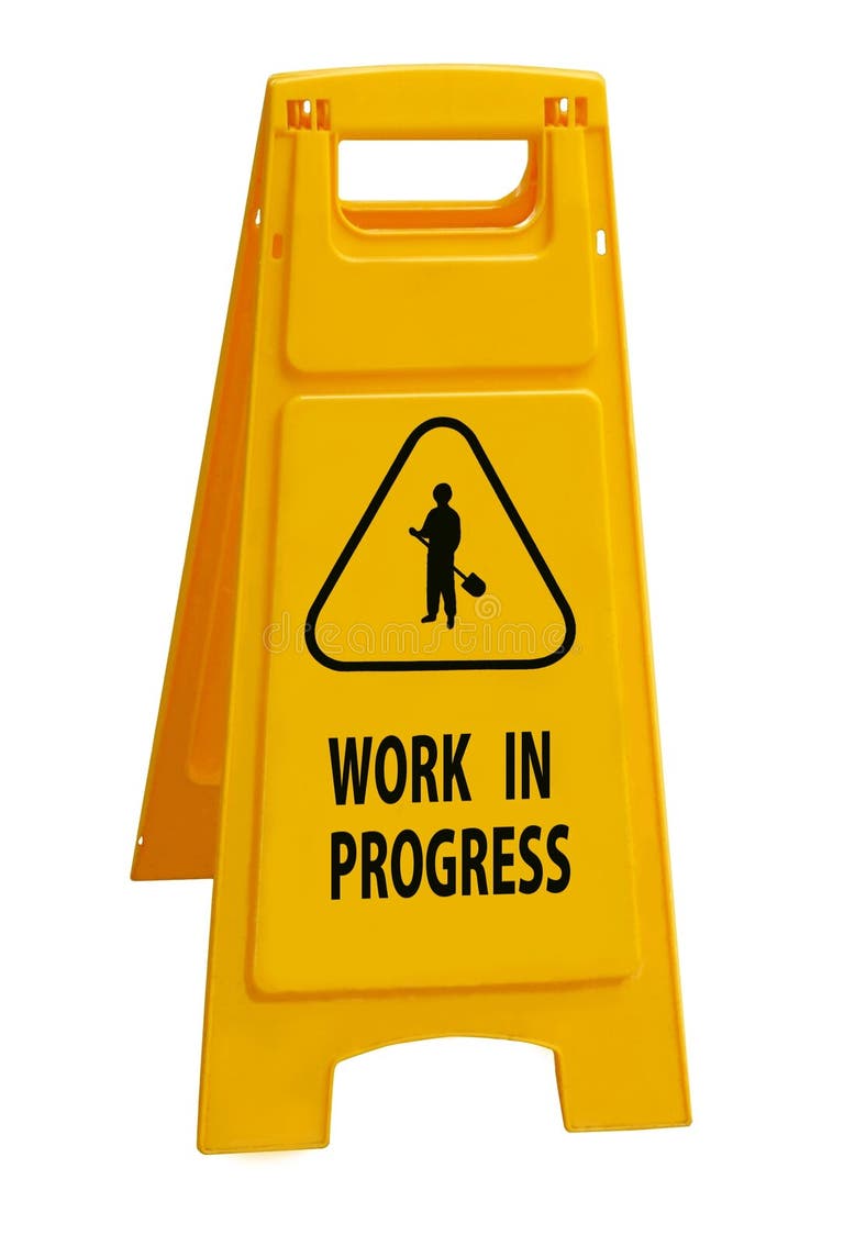 1,890 Work Progress Warning Sign Stock Photos - Free & Royalty-Free ...