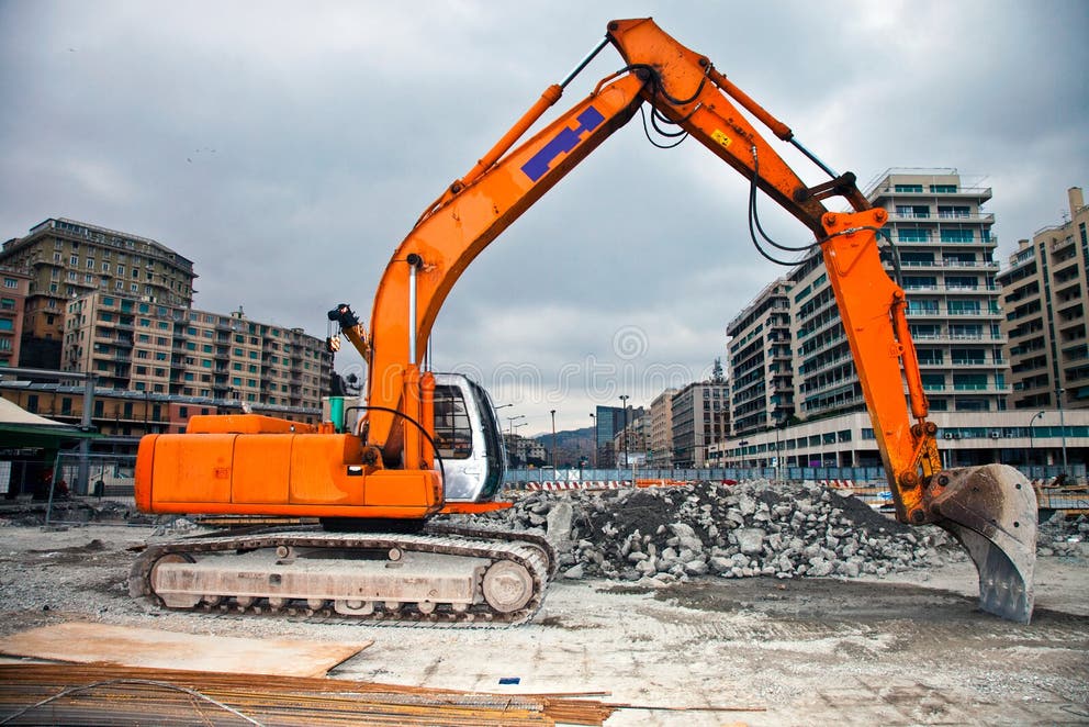 Work in progress stock image. Image of cloud, crawler - 13545941