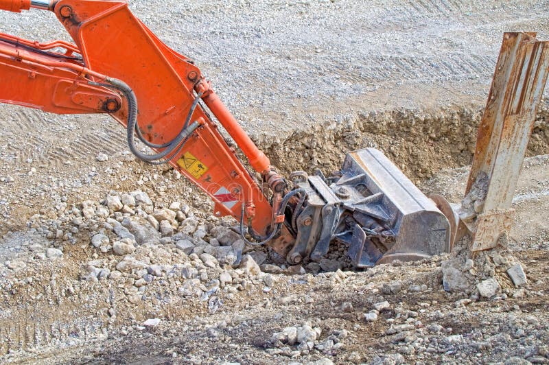 Work in progress stock image. Image of underground, ground - 19573687