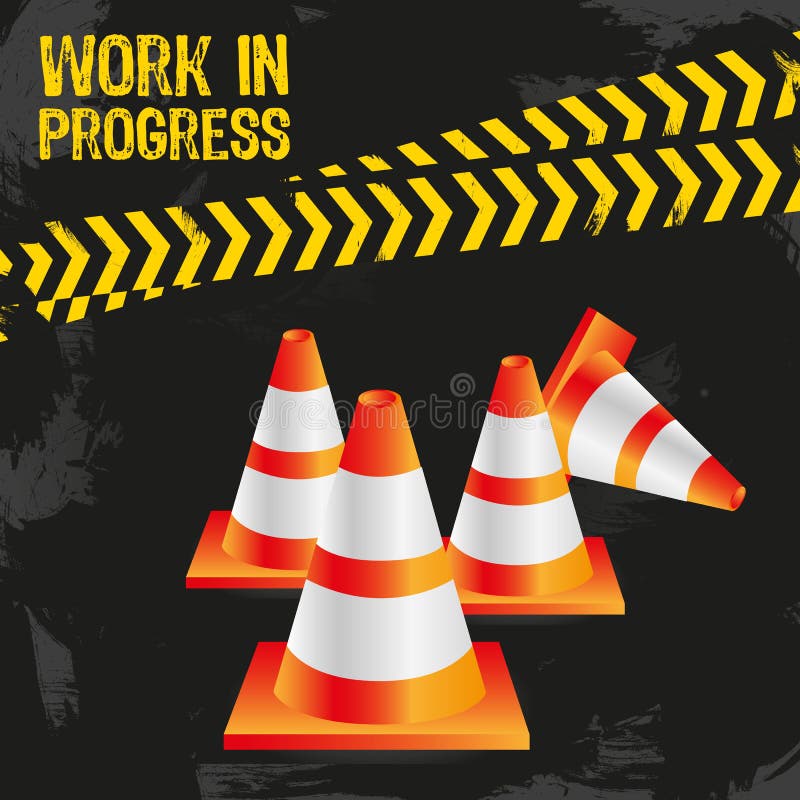 Traffic Signal Work Progress Stock Illustrations – 527 Traffic Signal ...