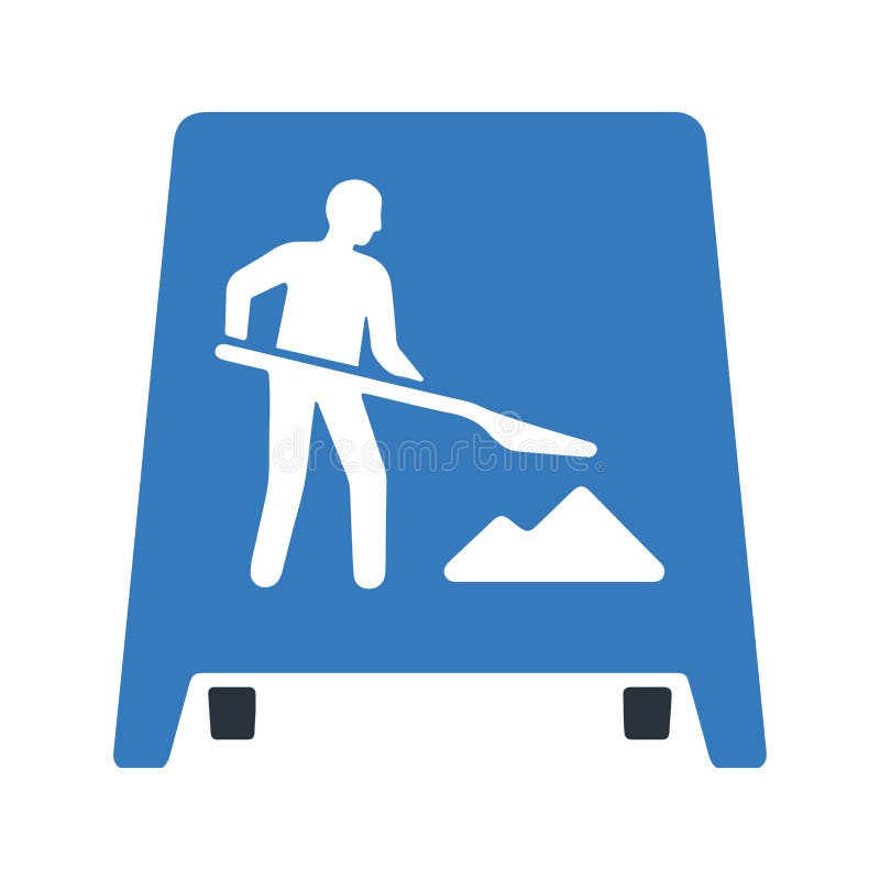 Work, in, Progress, Construction Icon. Editable Vector Logo Stock ...