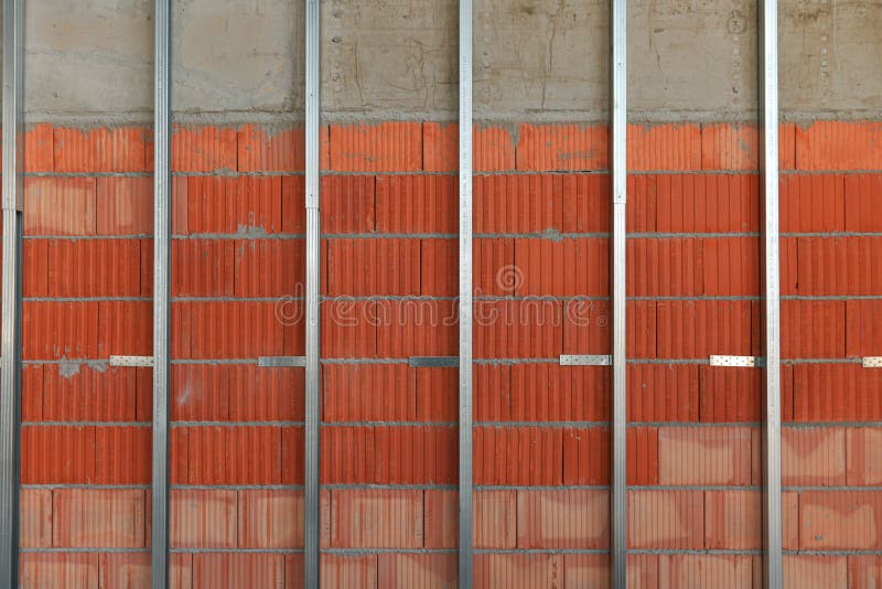 Work in Progress on a Construction Site for a Residential Building ...