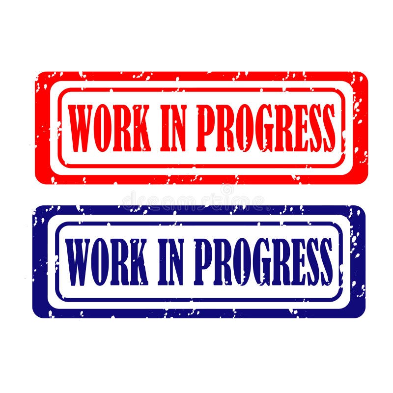 Work Progress Stamp Stock Illustrations – 852 Work Progress Stamp Stock ...