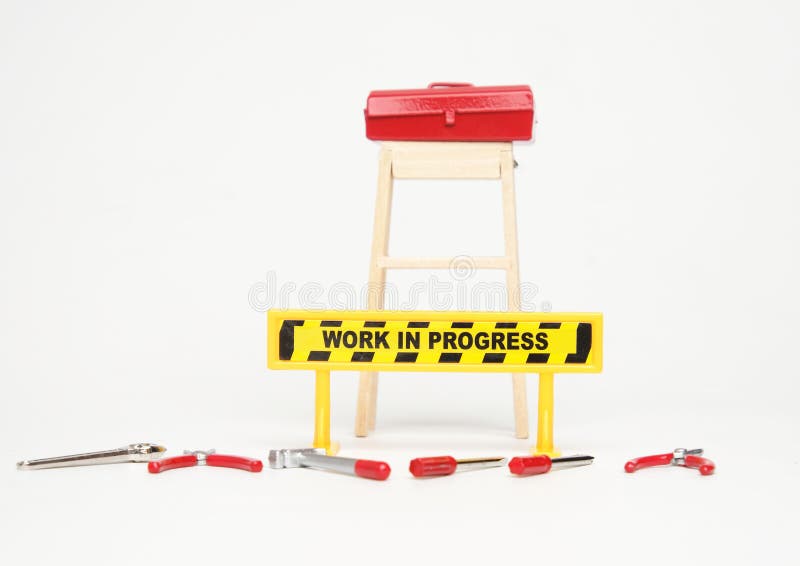 Work in progress stock image. Image of internet, incomplete - 272133667