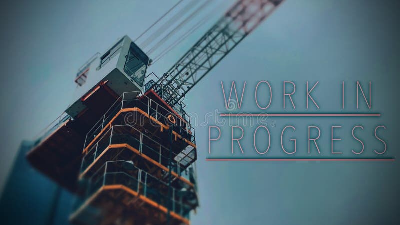 Work in progress stock image. Image of goal, building - 192258967