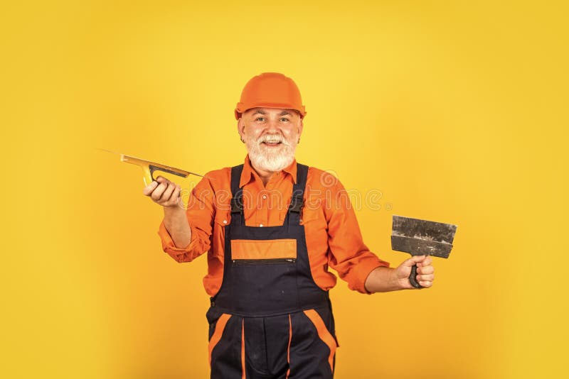 Work for Real Men. Plastering Tools for Plaster. Plaster Trowel Spatula ...