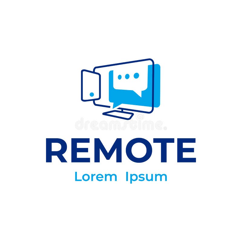 Remote Desktop Logo Stock Illustrations – 545 Remote Desktop Logo Stock ...