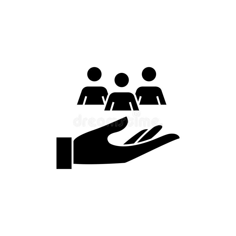 Work Responsibility Icon, Illustration Stock Vector - Illustration of ...