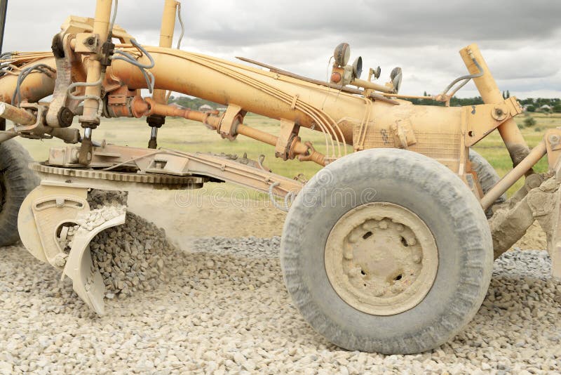 Work road machines stock photo. Image of machines, heat - 61414660