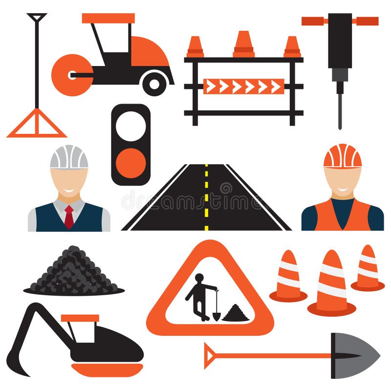 Traffic Flagger Stock Illustrations – 104 Traffic Flagger Stock ...