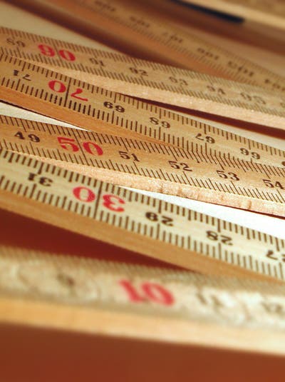 Work ruler stock image. Image of dimension, measuring, craftmanship ...